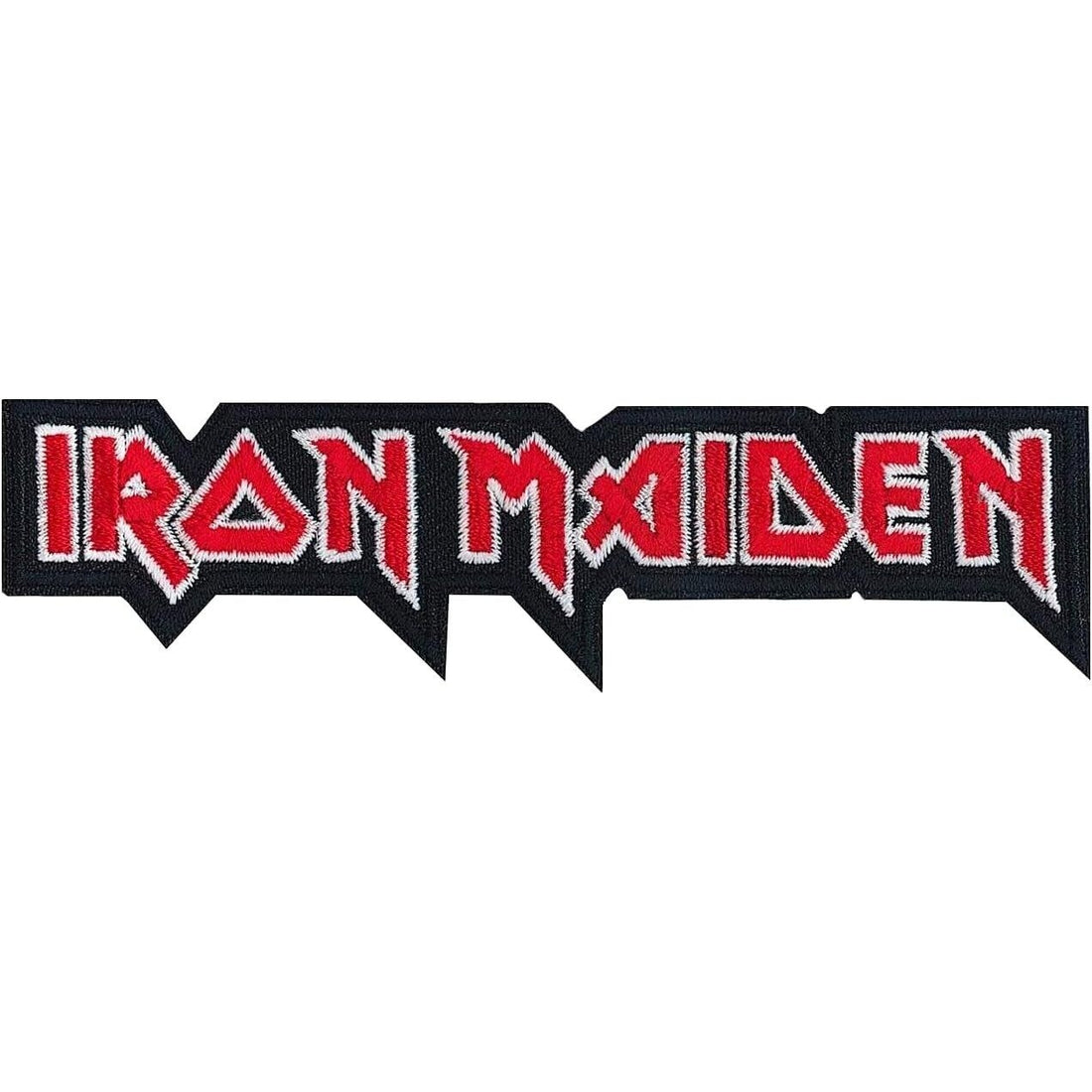 Iron Maiden Text Patch New Rock Band Iron-on Embroidered Iron on ...
