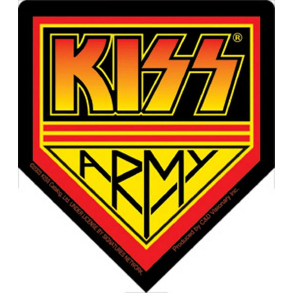 Sticker Kiss Army 3.5x4 C&D Vinyl Decal Stickers – Vintage Merch